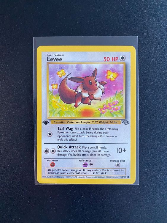 Eevee #51 Pokémon 1st Edition Jungle - English (Gebraucht) in Basel für ...