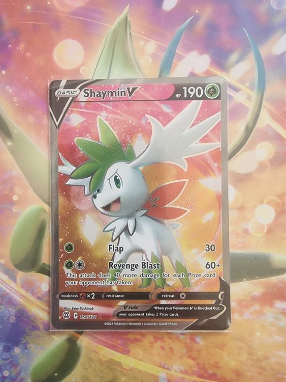 Shaymin V Full art Brilliant Stars ab 1.- (Neu (gemäss Beschreibung ...