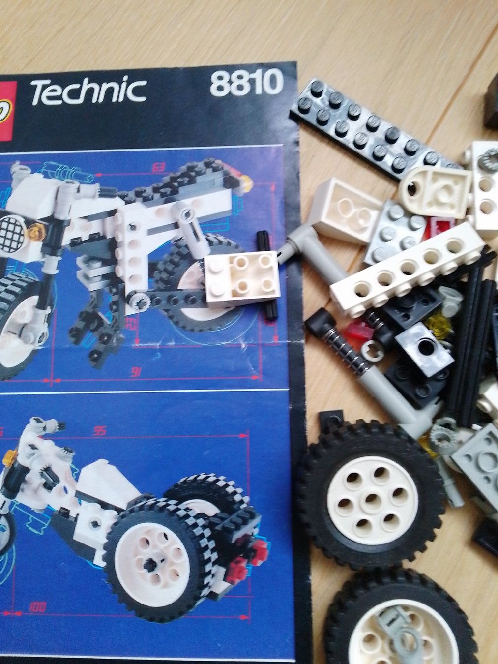 Lego 8810 Cafe Racer inkl. Anleitung gebraucht 1991 (Gebraucht) in ...