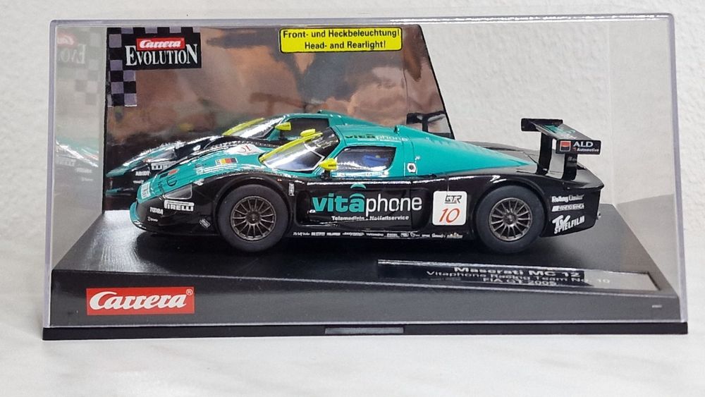CARRERA EVOLUTION 25759 Maserati MC 12 Vitaphone Racing Team (Neu und ...