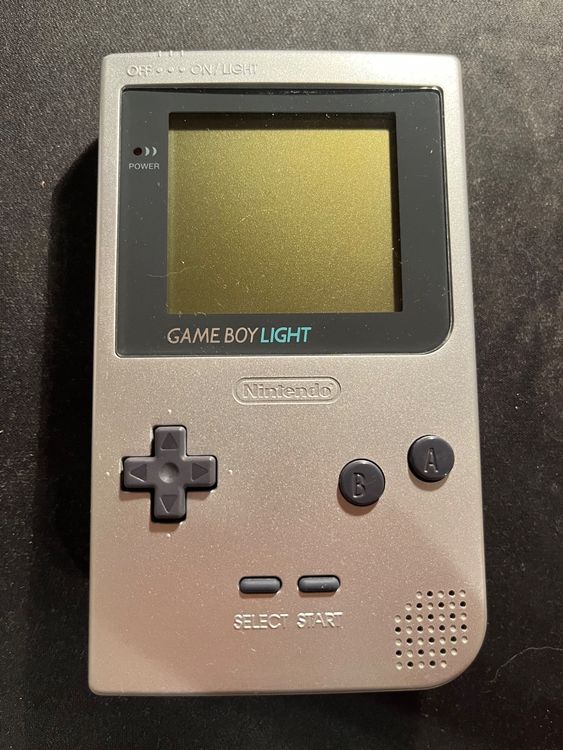Gameboy Light Japan Silber Original Nintendo | Kaufen auf Ricardo
