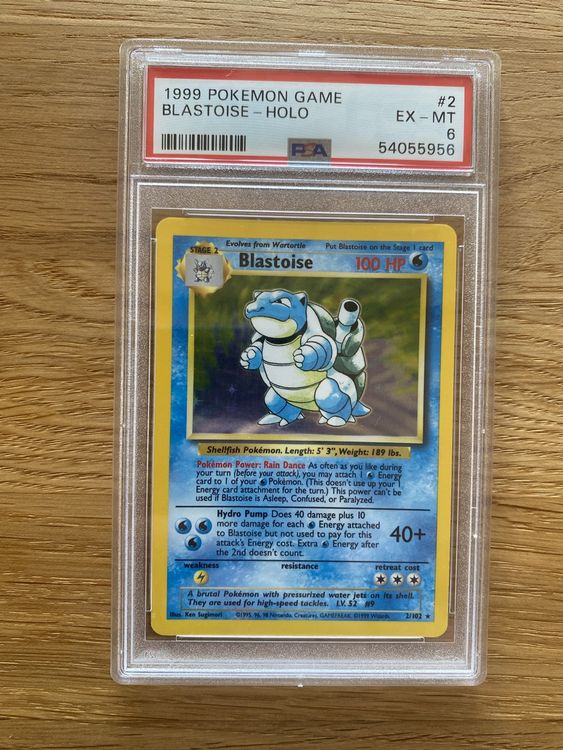 Blastoise /Turtok PSA 6 (Gebraucht) in Oekingen für CHF 139 – mit ...