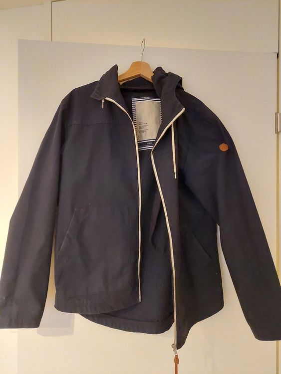 RVLT Revolution Übergangsjacke mit Kapuze in Navy (Neu (gemäss ...