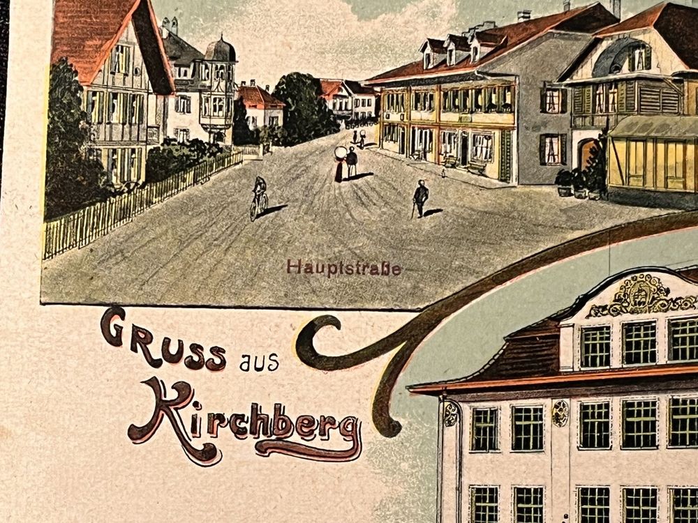 Alte Postkarte Gruss aus Kirchberg | Kaufen auf Ricardo