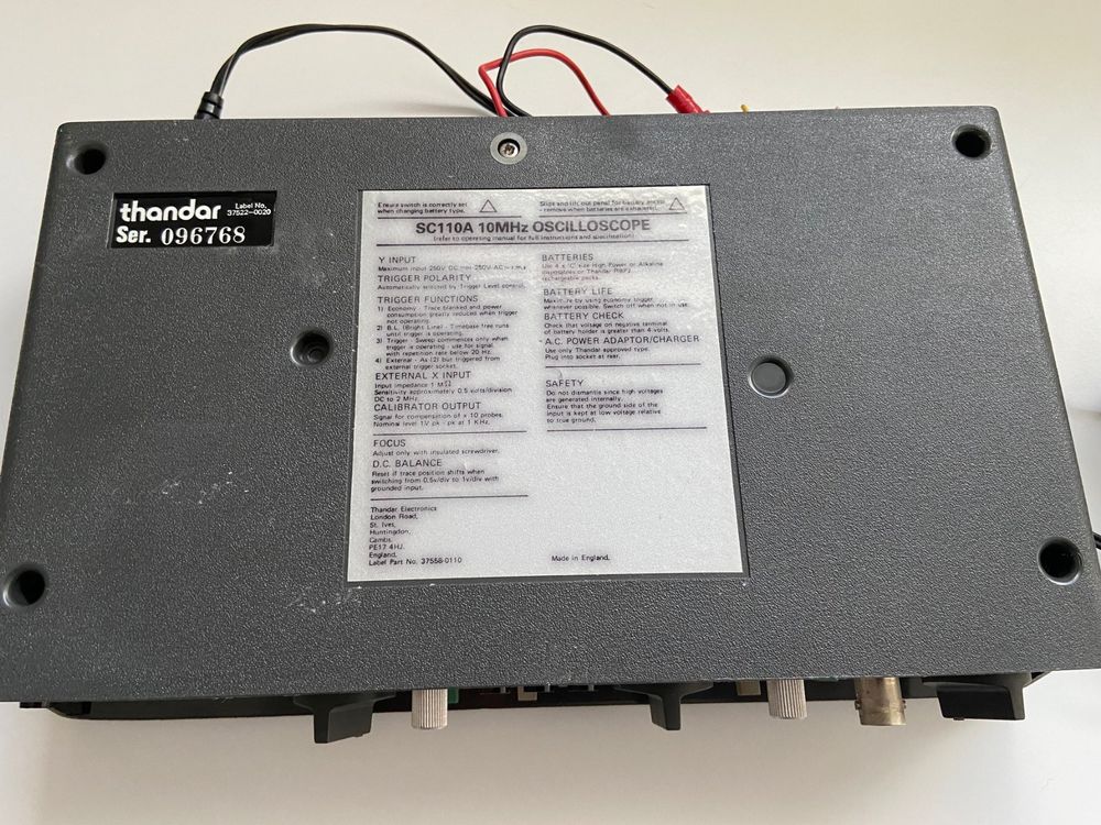 Thandar SC110a Mini Oszilloskop (Gebraucht) in Langnau am Albis für CHF ...