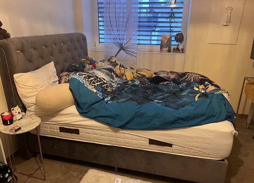Bett mit Fach (Gebraucht) in Dornach für CHF 95 – nur Abholung auf ...