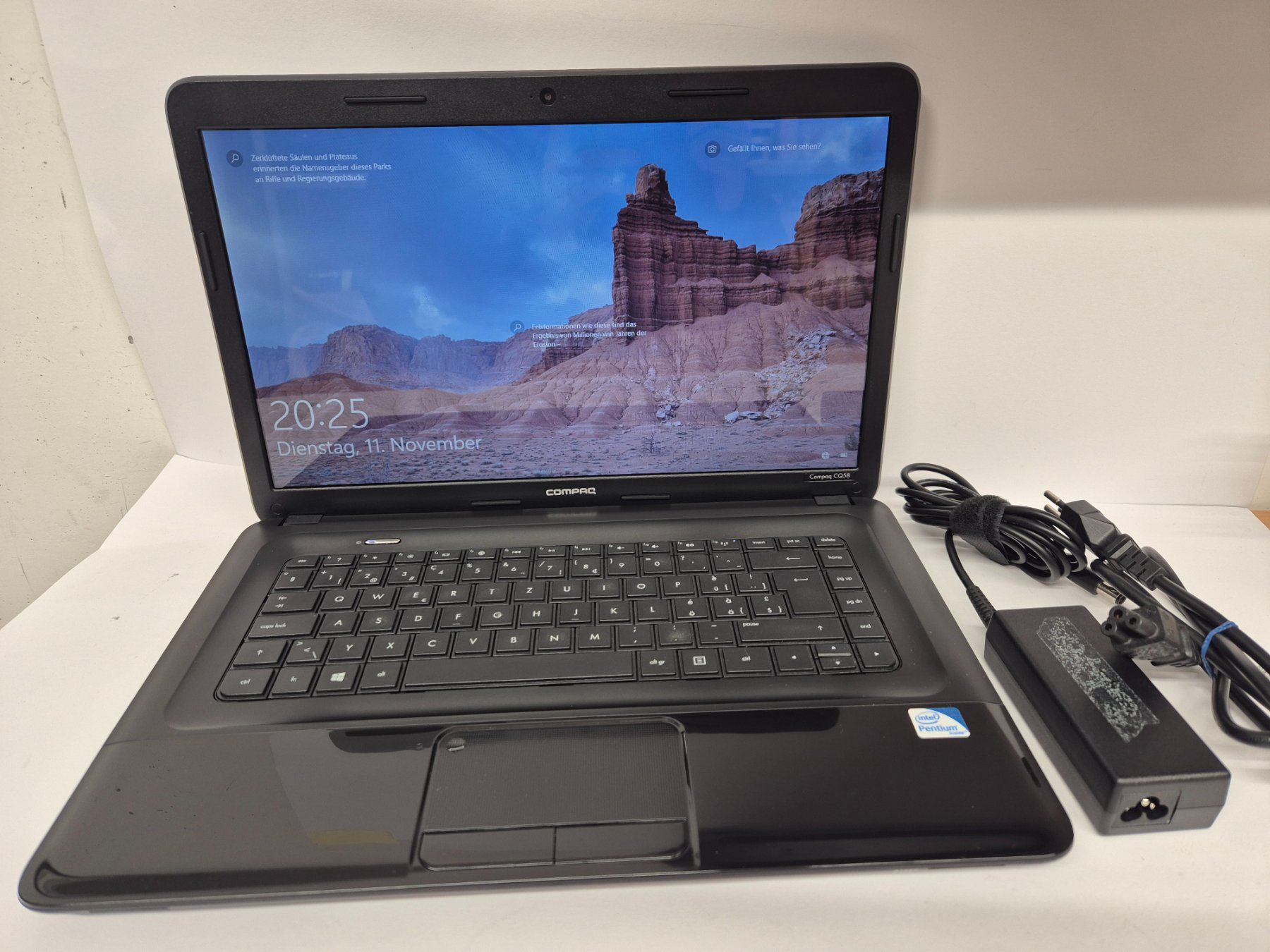 COMPAQ CQ58 Notebook mit SAMSUNG SSD 850 PRO (Gebraucht) in Sitterdorf ...