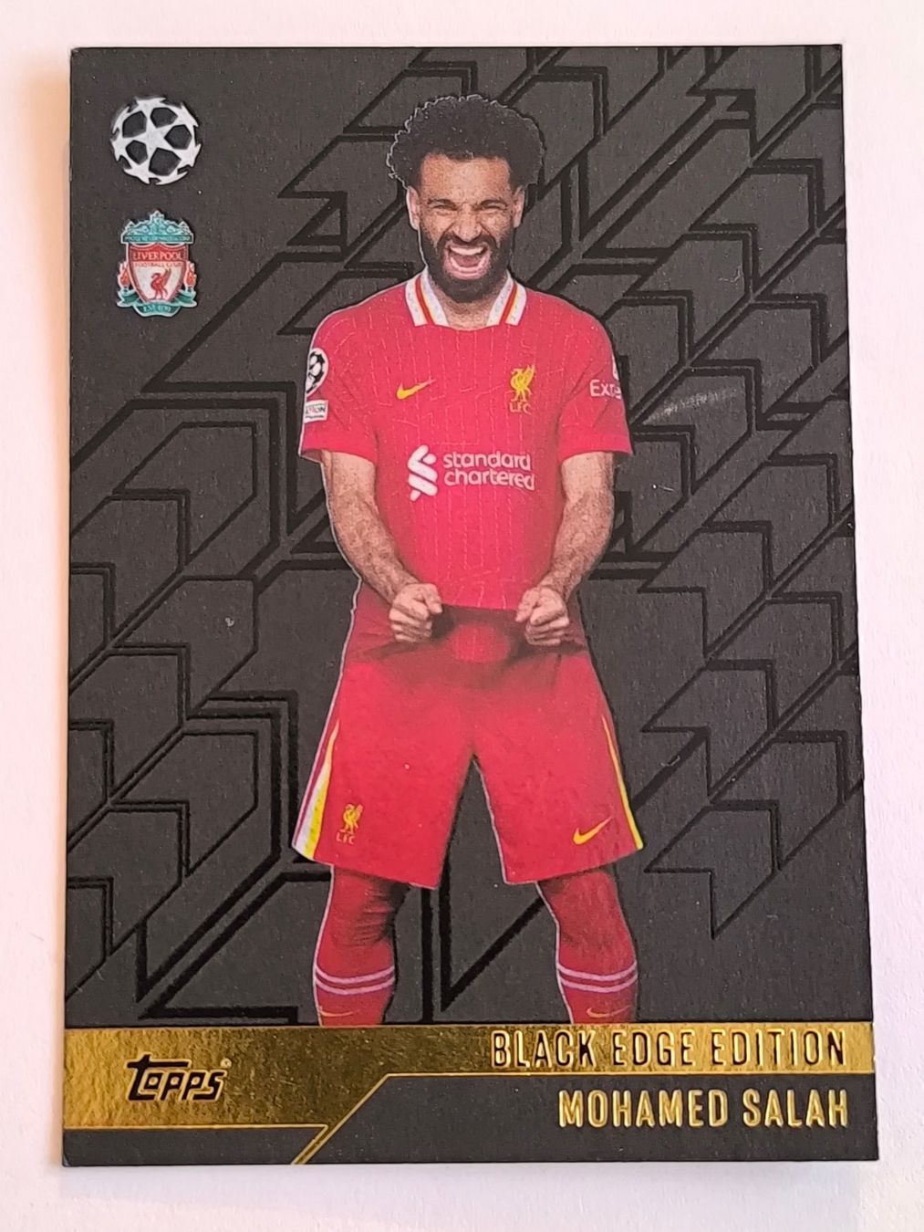 Topps Match Attax 24/25 - Black Edge - Mohamed Salah - BE9 | Kaufen auf ...
