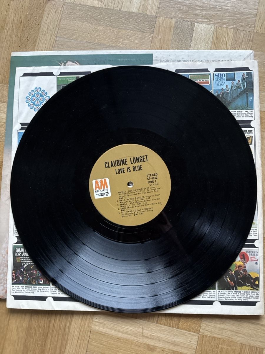 Claudine Longet "Love Is Blue" LP Bardot Françoise Hardy (Gebraucht) in ...