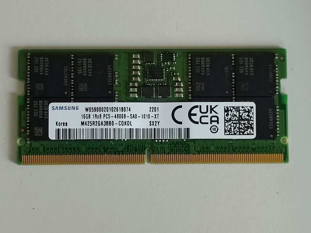 Samsung Ram 16GB (Gebraucht) in kriegstetten für CHF 18 – mit Lieferung ...
