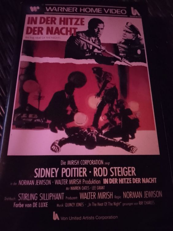 In der Hitze der Nacht mit Sidney Portier Warner Video VHS | Kaufen auf ...