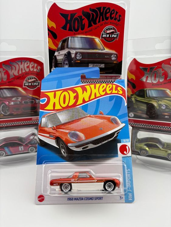 Hot Wheels STH 1968 Mazda Cosmo Sport Super Treasure Hunt (Neu und ...