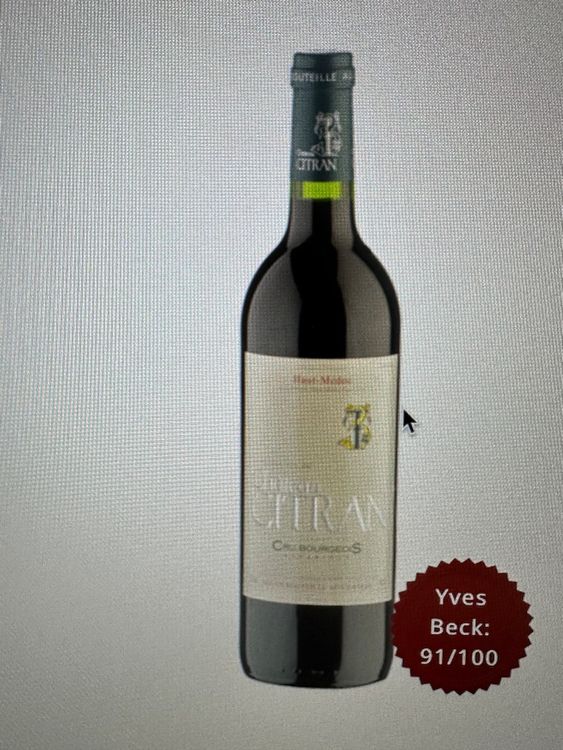 CHÂTEAU CITRAN - 2016 / 12 Flaschen | Kaufen auf Ricardo