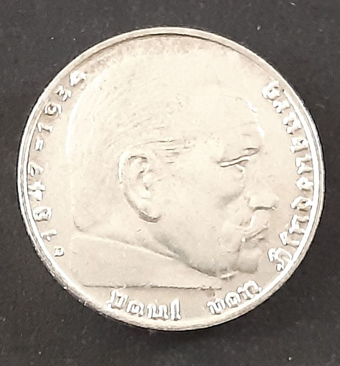 Deutsches Reich - 2 Reichsmark 1937 D (Gebraucht) in Ebikon für CHF 8 – mit Lieferung auf ...