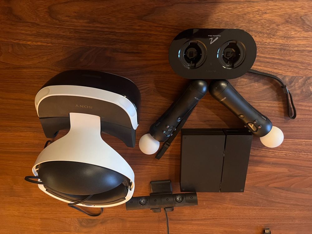 Playstation VR + PS4 Camera + Move Motion Controller (Gebraucht) in ...