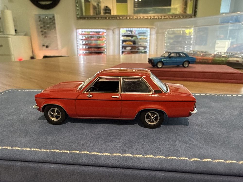 Opel Ascona 1970er Jahre, Modellauto 1:43, rot, Top! (Gebraucht) in ...