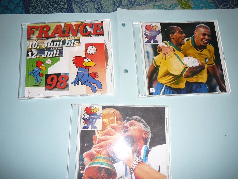 Fussball WM Frankreich 98 DVD's - Rarität für Sammler! (Gebraucht) in ...