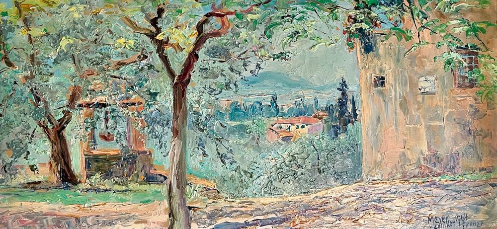 Hans Rudolf Meyer (1913-2012), Ölgemälde Florenz (Gebraucht) in Olten für CHF 80 – mit Lieferung ...