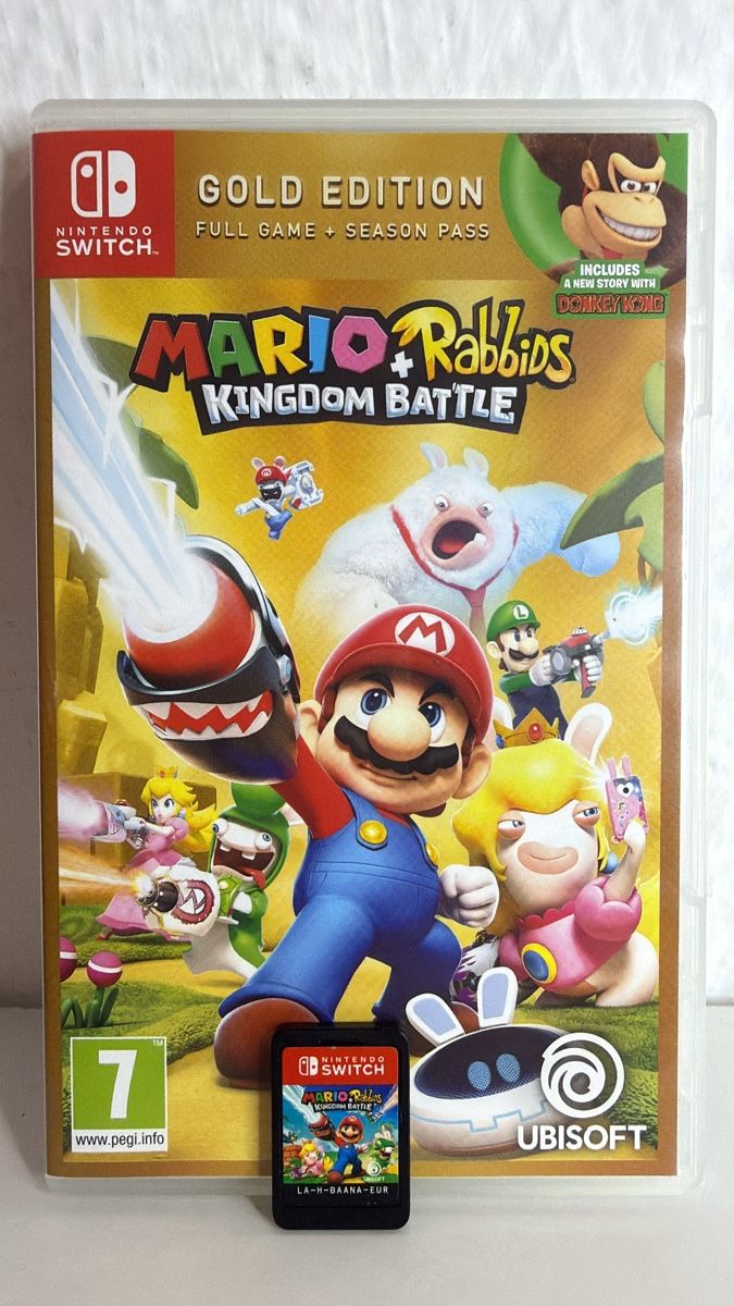 Mario + Rabbids Kingdom Battle Gold Edition - Switch (Gebraucht) in ...
