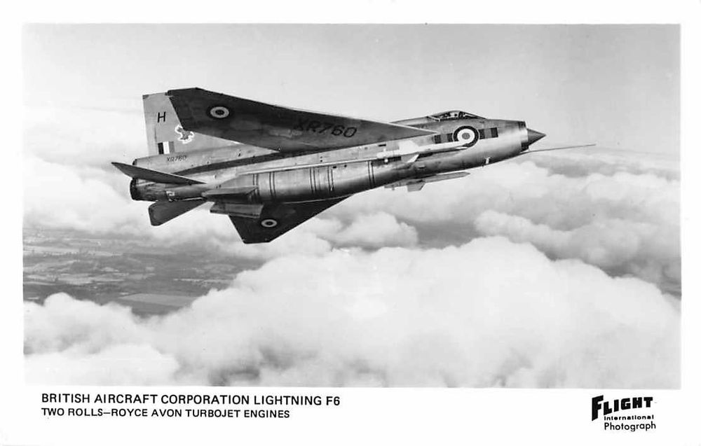 Schöne Ansichtkarte Aviatik LIGHTNING F6 (Gebraucht) in Winterthur für ...