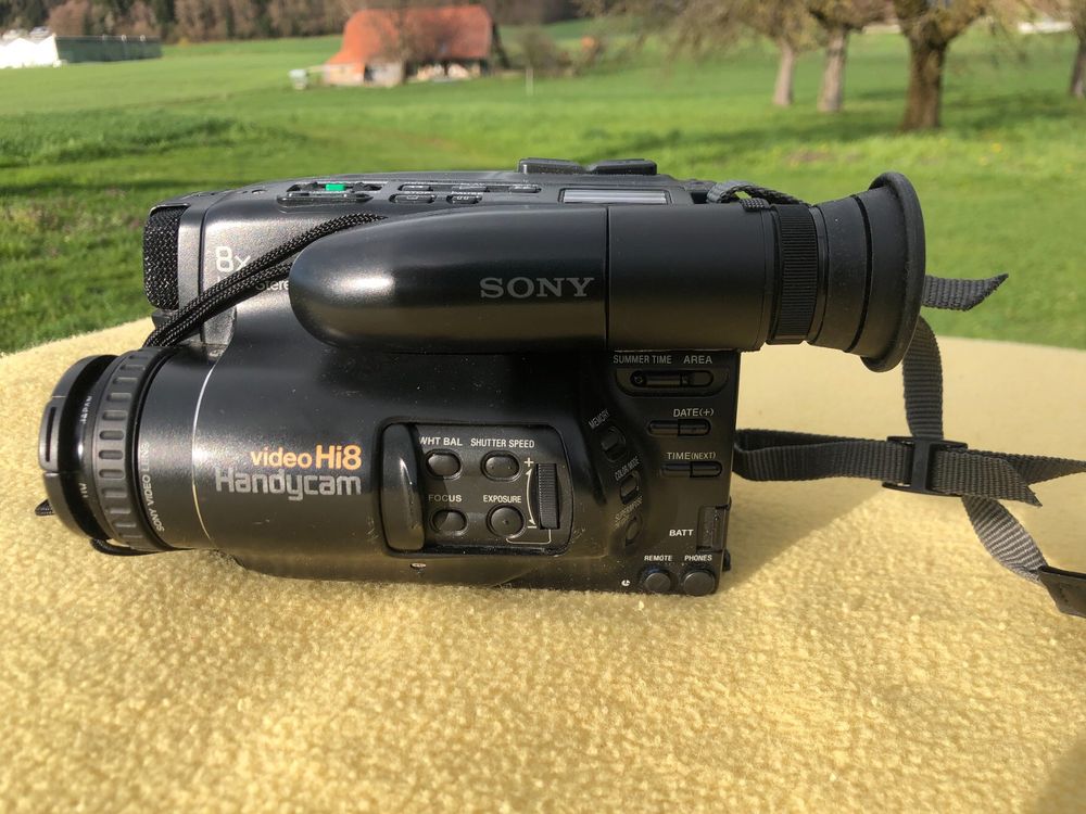 Video Camera Recorder +Handycam Sony (Gebraucht) in Allmendingen b. BE ...
