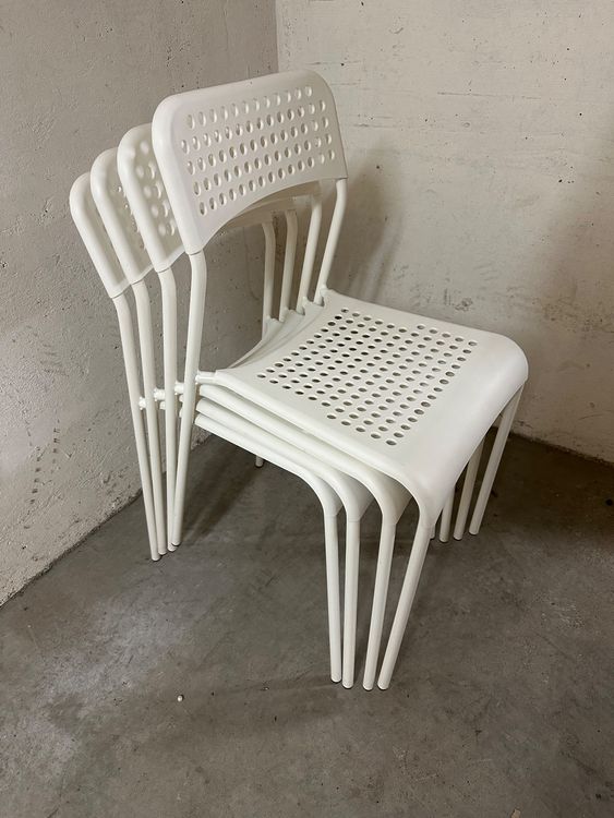 IKEA-Stühle ADDE, 4 Stück (Gebraucht) in Biel/Bienne für CHF 30 – nur ...