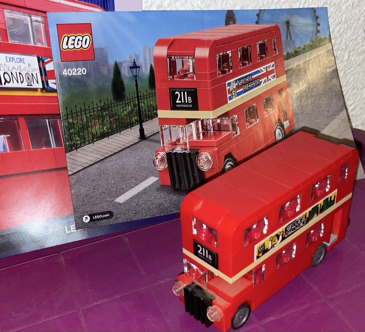 LEGO Creator London Bus 10258 und Mini Bus 40220 - (Gebraucht) in Wiler ...