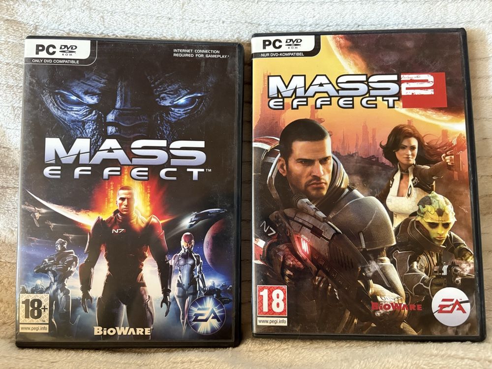 PC DVD Game / Mass Effect 1 & 2 (Gebraucht) in Rümlang für CHF 20 – mit ...