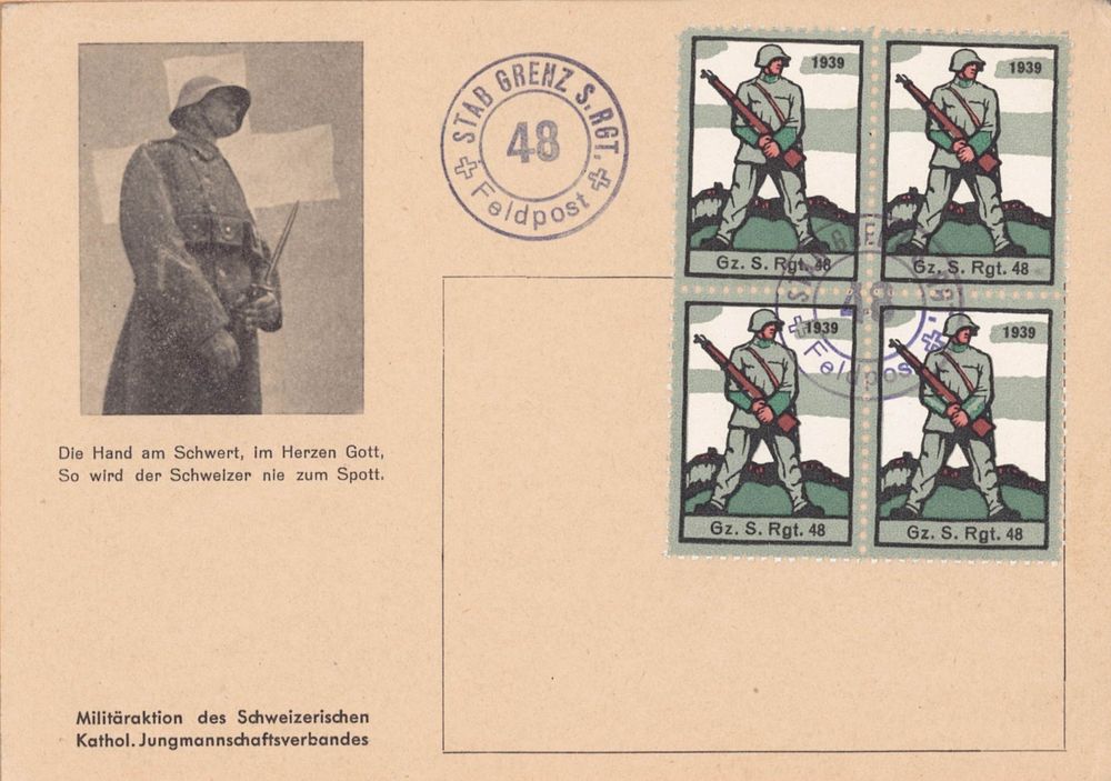 Feldpost mit ...... Grenztruppen (Gebraucht) in Bazenheid für CHF 2.5 – mit Lieferung auf ...