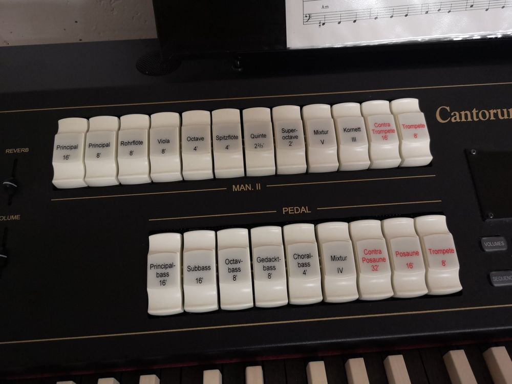 Orgel-Sakral-Keyboard Viscount Cantorum Trio (Neu (gemäss Beschreibung ...