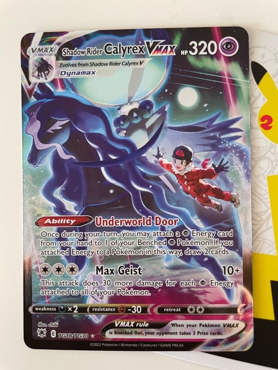 Pokémon - Calyrex Vmax TG18/TG30 Astral Radiance | Kaufen auf Ricardo