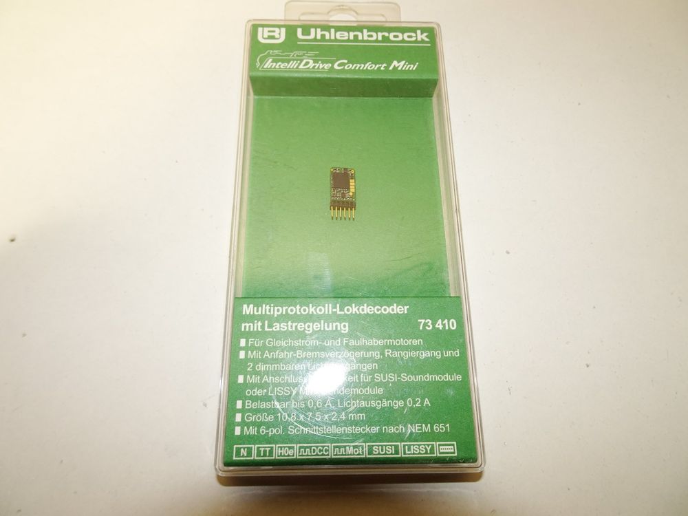 Uhlenbrock Multiprotokoll Lokdecoder Lastregelung 73410 | Kaufen auf Ricardo