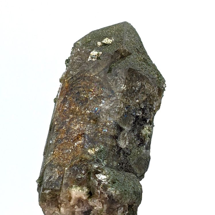 GRÜNER SCHWEIZER QUARZ, Einschlüsse von CHLORIT und TON (Neu (gemäss Beschreibung)) in Balerna ...