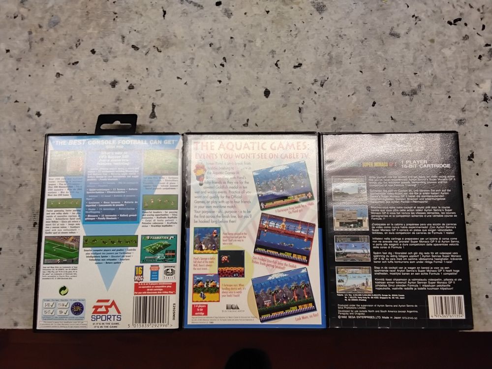 Sega Mega Drive 3 Spiele (Gebraucht) in Lyss für CHF 49 – mit Lieferung ...