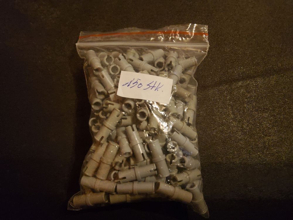 150 Stk. Lego Technic Pin hellgrau 3673 | Kaufen auf Ricardo