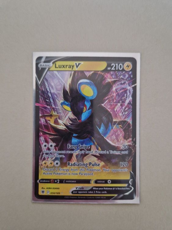 Luxray V (Gebraucht) in Krauchthal für CHF 1 – mit Lieferung auf ...