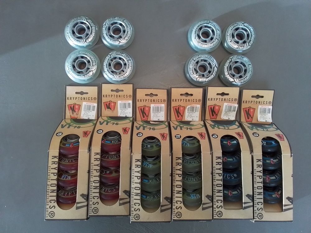 Roue roller inline inlineskates rollen KRYPTONICS ( le lot ) | Kaufen ...