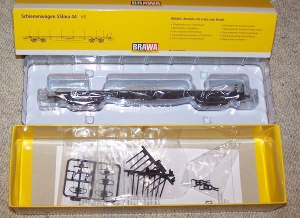 BRAWA H0 47206 FS Schienenwagen POZ 690 558 der FS, neu | Kaufen auf ...