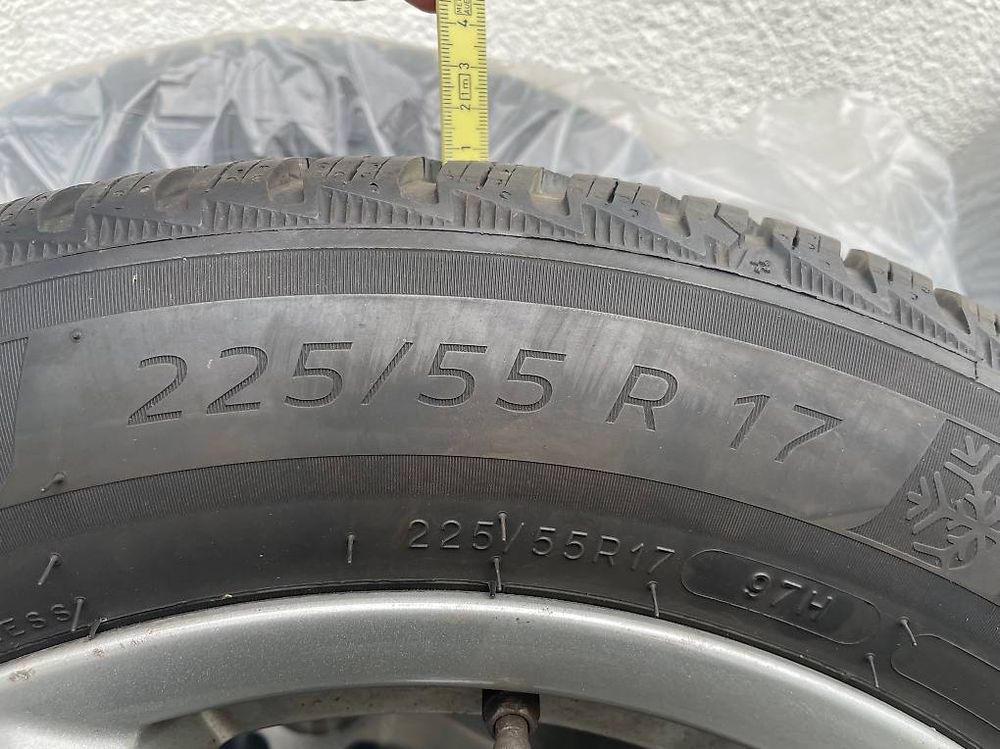 MICHELIN ALPIN 7 Winterräder-Satz: 4 Stück FR.300 WIE NEU! (Neu (gemäss ...