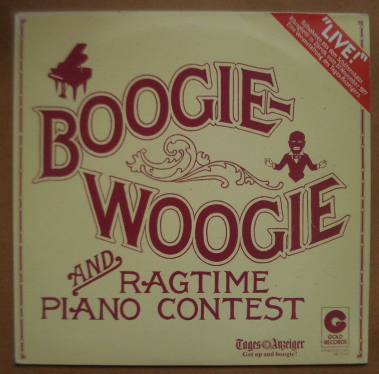 Boogie Woogie & Ragtime Piano Contest - Live in Zürich 1977 | Kaufen ...