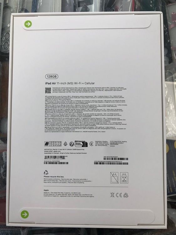 IPAD AIR M3 11" 128GB 5G WIFI+CELLULAR FABRIKNEU! (Neu und originalverpackt) in Zürich für CHF ...