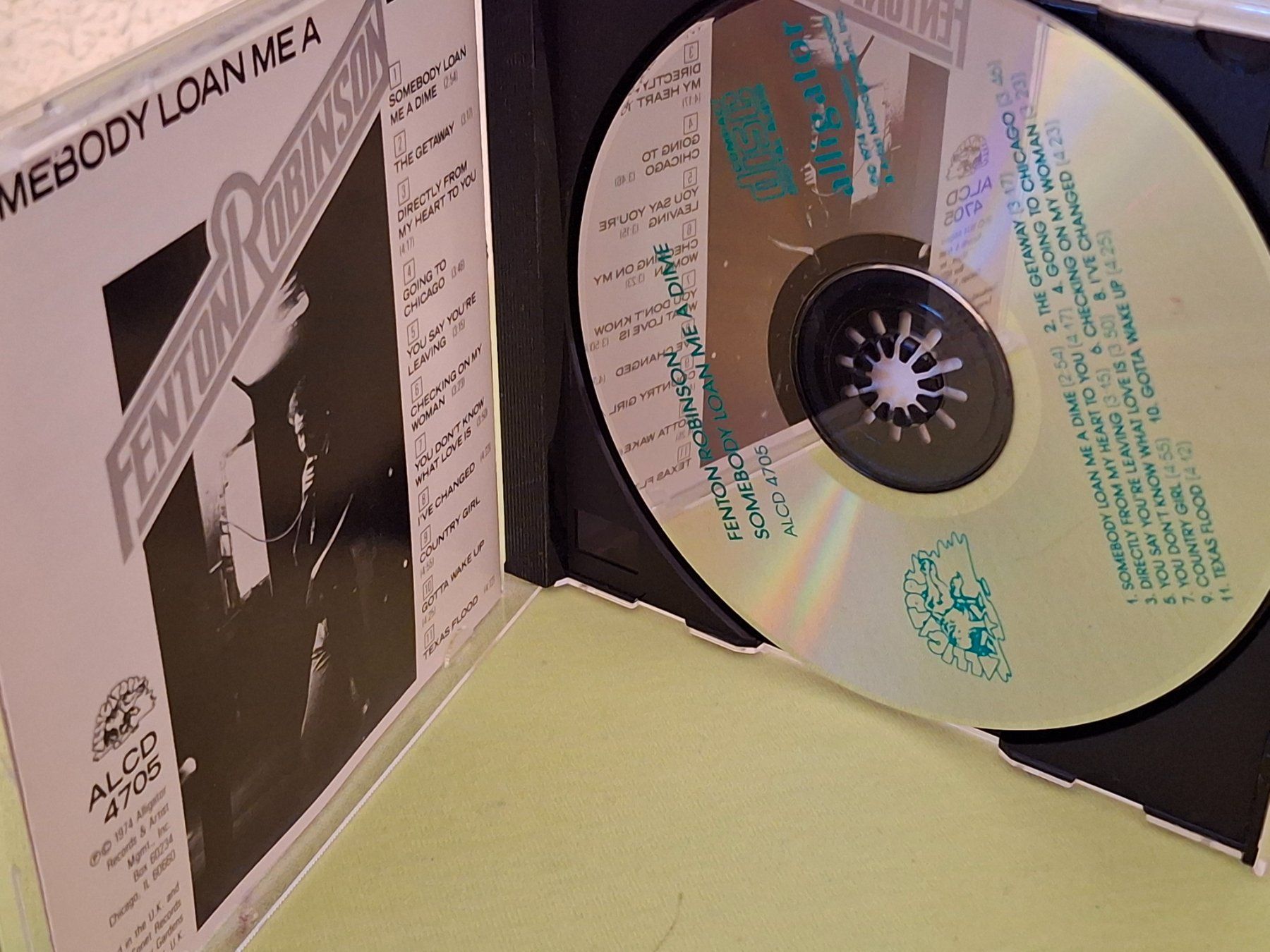 CD Fenton Robinson - Somebody Loan Me A Dime ( Blues) (Gebraucht) in ...