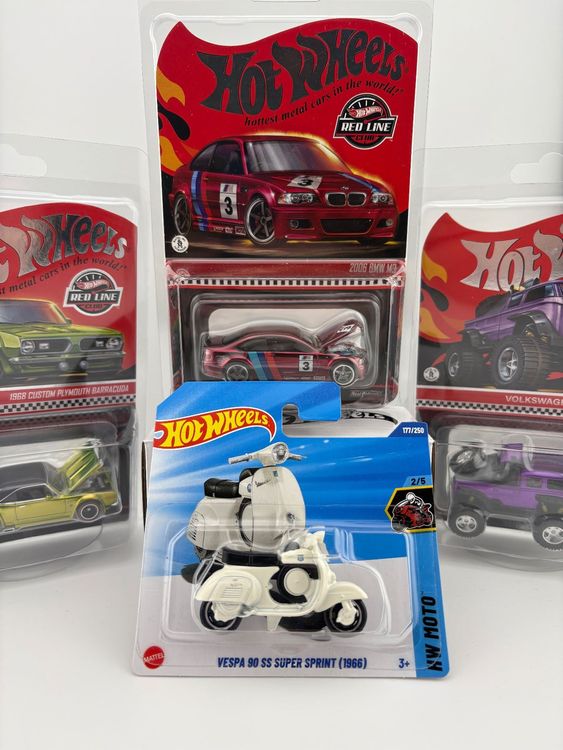 Hot Wheels Vespa 90 SS Super Sprint 1966 - 2025 - 177/250 (Neu und ...