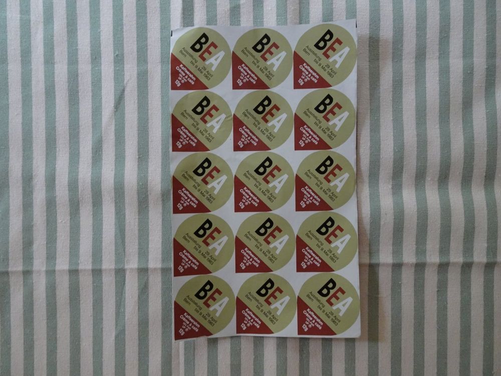 Original Folie KRD Einzelstück B 6 - BEA - K61 (Gebraucht) in Küssnacht ...