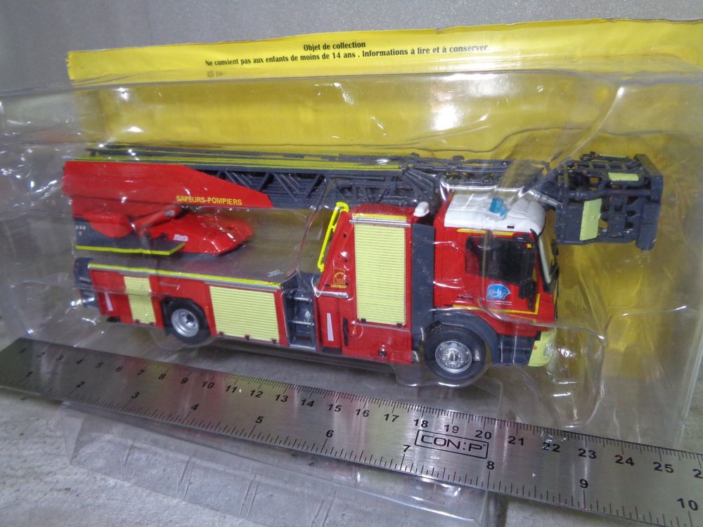 Hachette 1:43 Mercedes Atego LKW Feuerwehr Camion Pompier | Kaufen auf ...