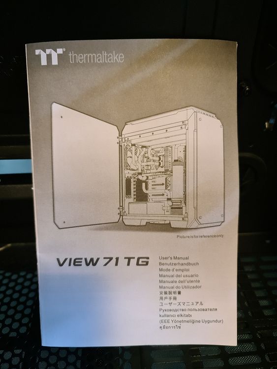 Thermaltake View 71 TG - Big Tower - RGB - Tempered Glass 💻 (Gebraucht ...