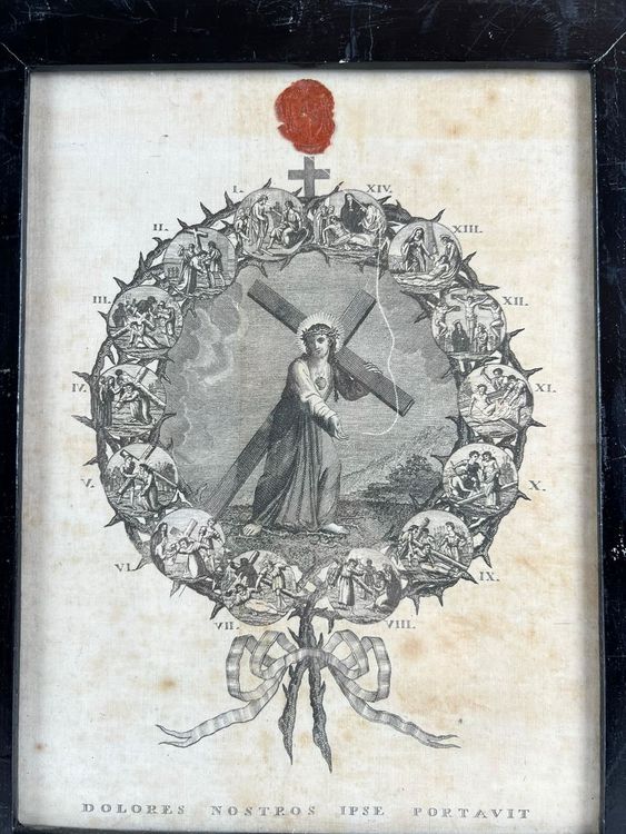 Antike Heiliger Kreuzigung Stich Stempel (Gebraucht) in Neuhausen am Rheinfall für CHF 10 – mit ...