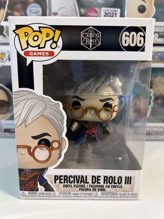 Funko POP! Games Critical Role Percival de Rolo III (Gebraucht) in Le ...