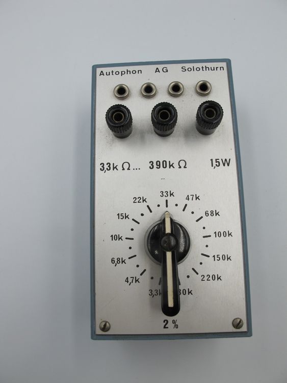 Autophon AG Solothurn Widerstand Umschaltungsgerät | Kaufen auf Ricardo