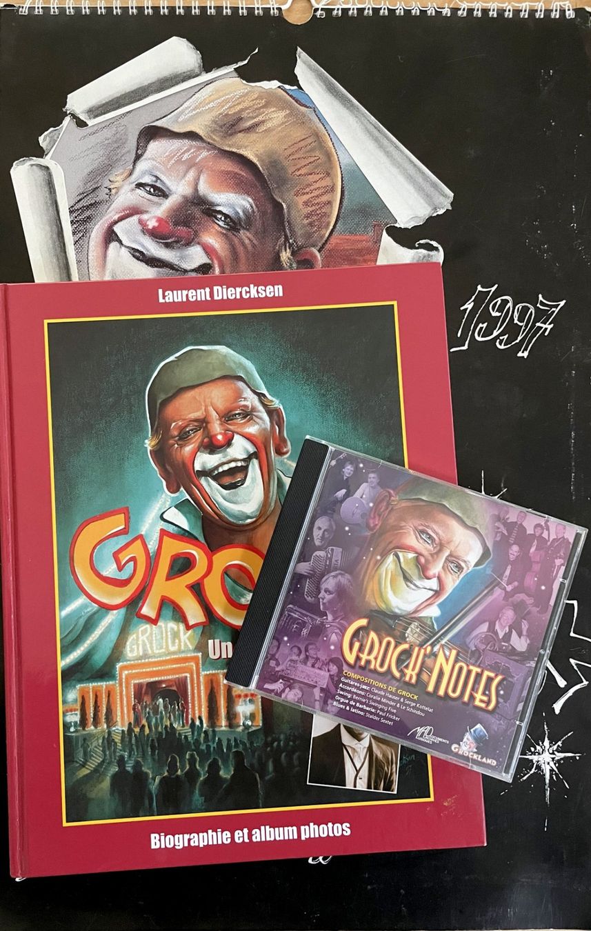 Grock Biographie album photos + CD Grock'Notes + Calendrier (Gebraucht ...